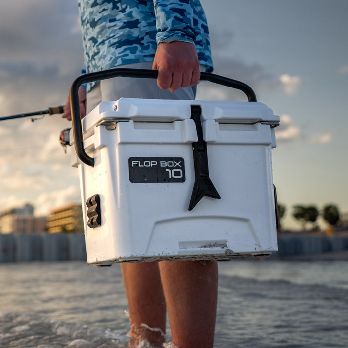 Portable Bait Cooler | 10 Quart Live Bait Fishing Cooler – Flop Industries