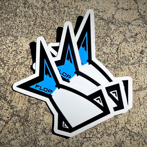 FLOP OG Fishing Logo Decal | Customize Your Fishing Gear – Flop Industries